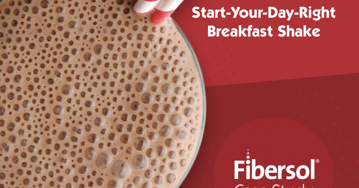 Start-Your-Day-Right Breakfast Shake | Fibersol®